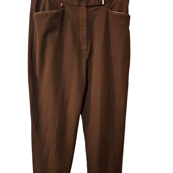Lauren Ralph Lauren | Pants & Jumpsuits | Lauren Ralph Lauren Classic Brown Trousers With ...